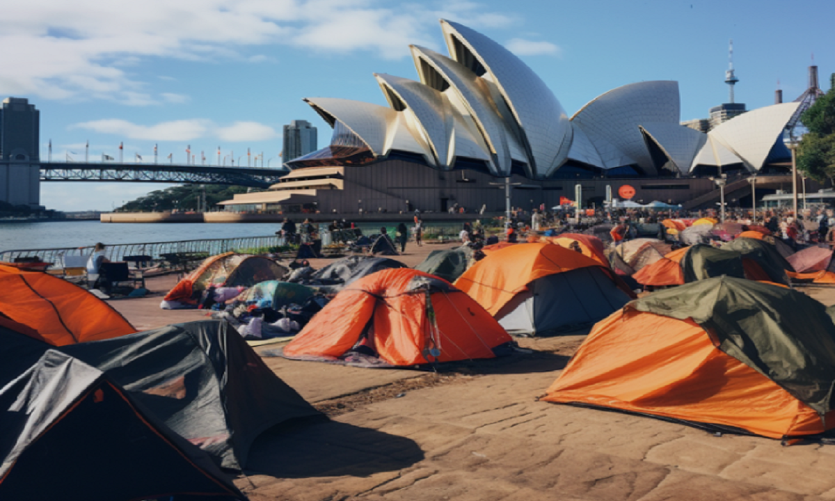 Australia's next boom: tent cities - MacroBusiness