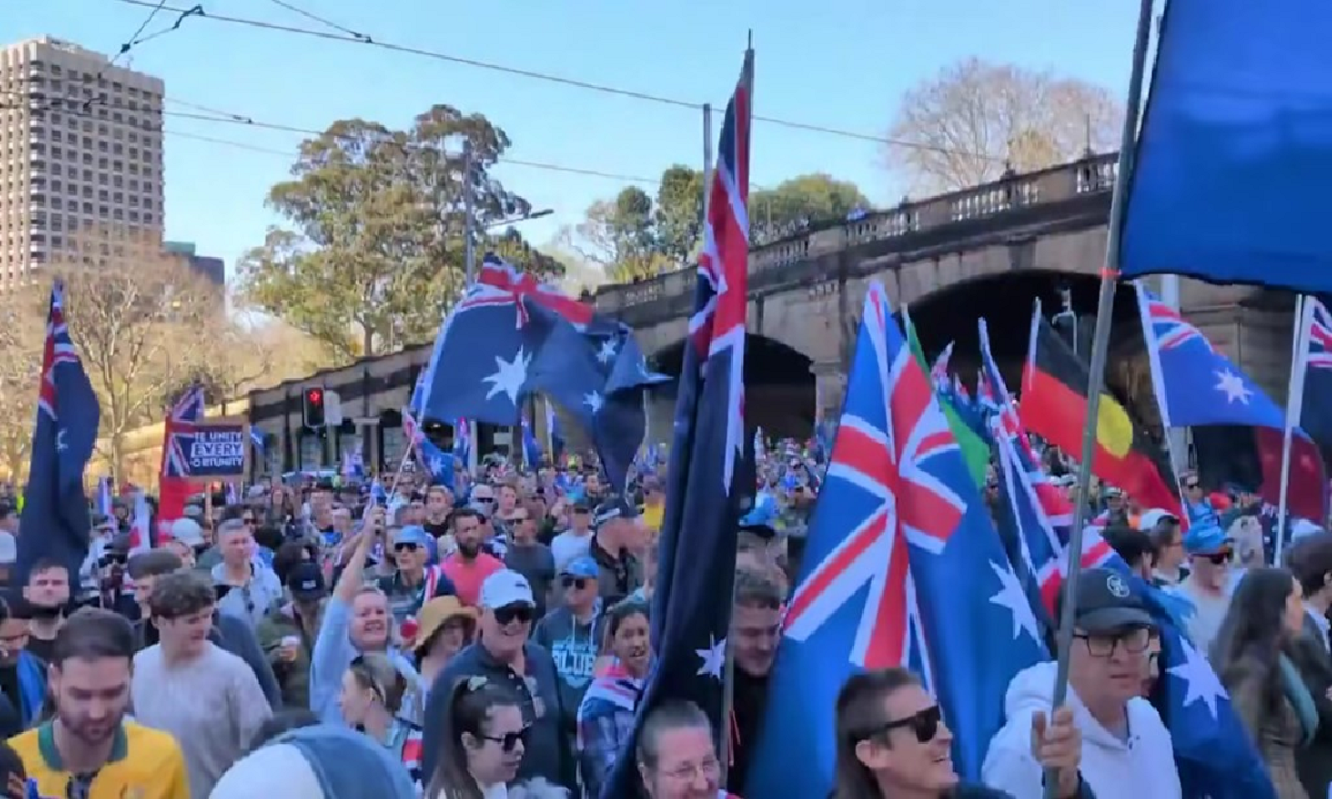 The media deliberately misreported the March for Australia - MacroBusiness
