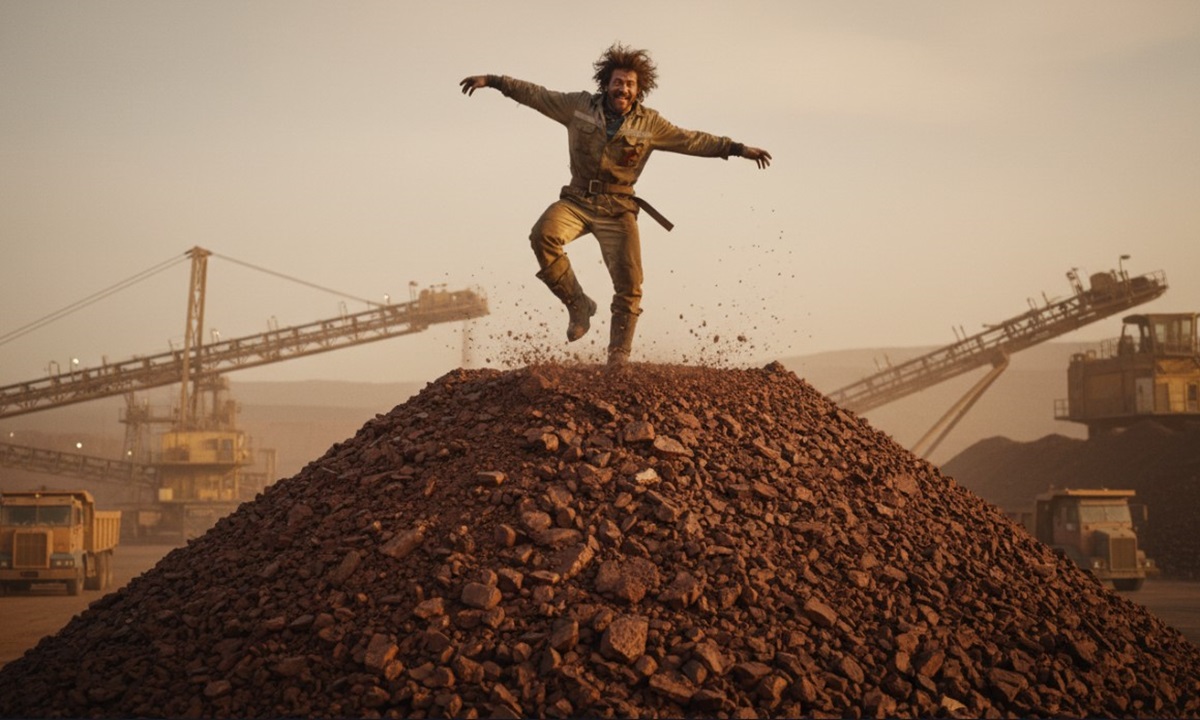 Iron ore crazy man keeps on dancing - MacroBusiness